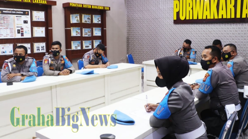 Pelatihan Pemeriksaan Provos Dari Div Propam Polri - GrahaBigNews